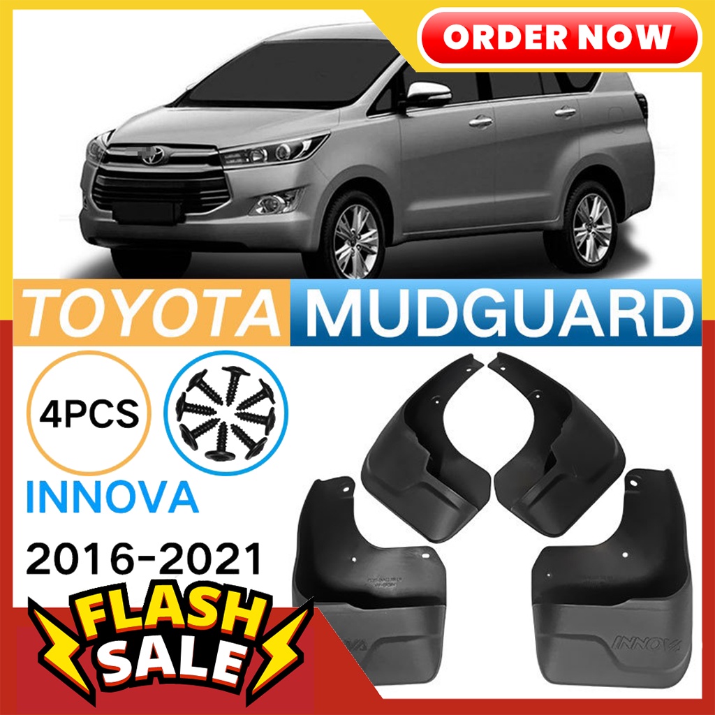 【COD】Toyota Innova 2016 to 2021 OEM Mudguard (Mud guard)2017 2018 2019 ...