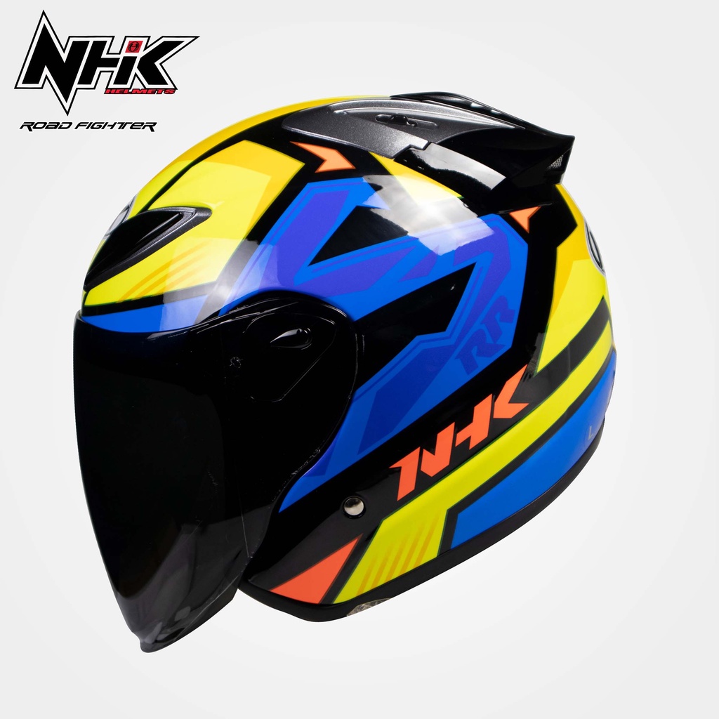 NHK R6 Starco Open Face Single Visor | NHK Helmets Official | Shopee ...
