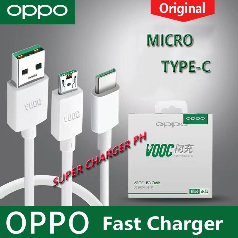 100% Original OPP Charger Fast Charger Micro/type c Usb/Cable For ...