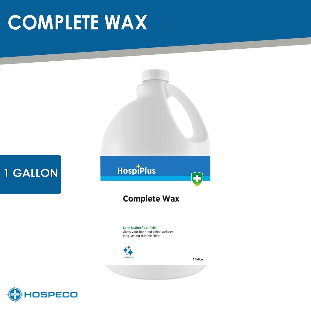 Complete Wax Gallon | Concentrated Non Buffable Floor Wax Polish ...