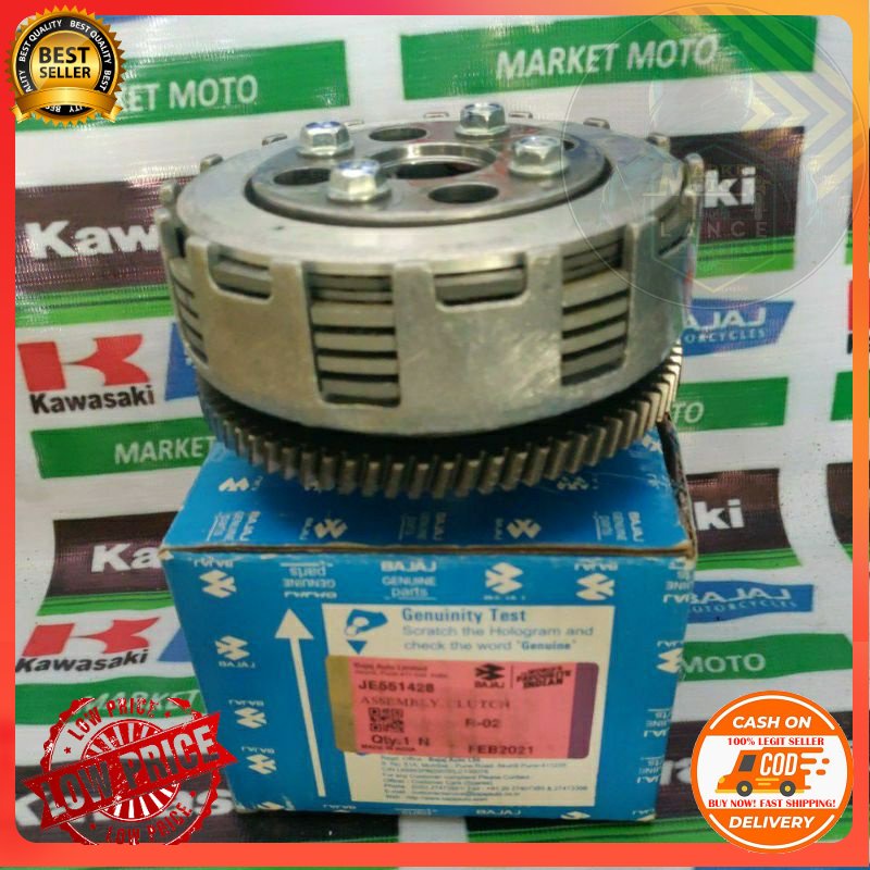 kawasaki bajaj Rouser 160NS Clutch Assembly JE551428 no pinion gear ...