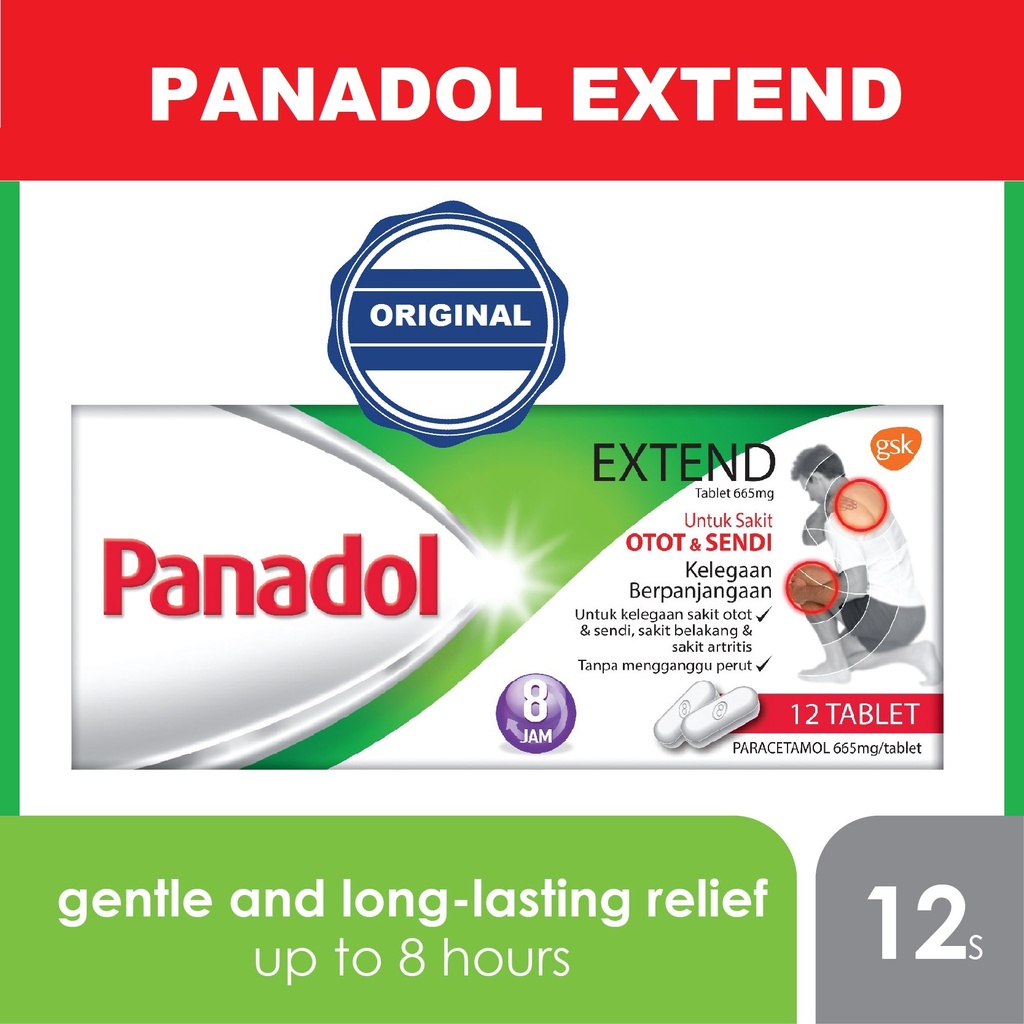 Panadol Extend 12 tablets | Shopee Philippines