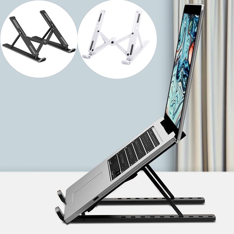 Laptop Stand Foldable Portable Folding Laptop Bracket Notebook Stand ...