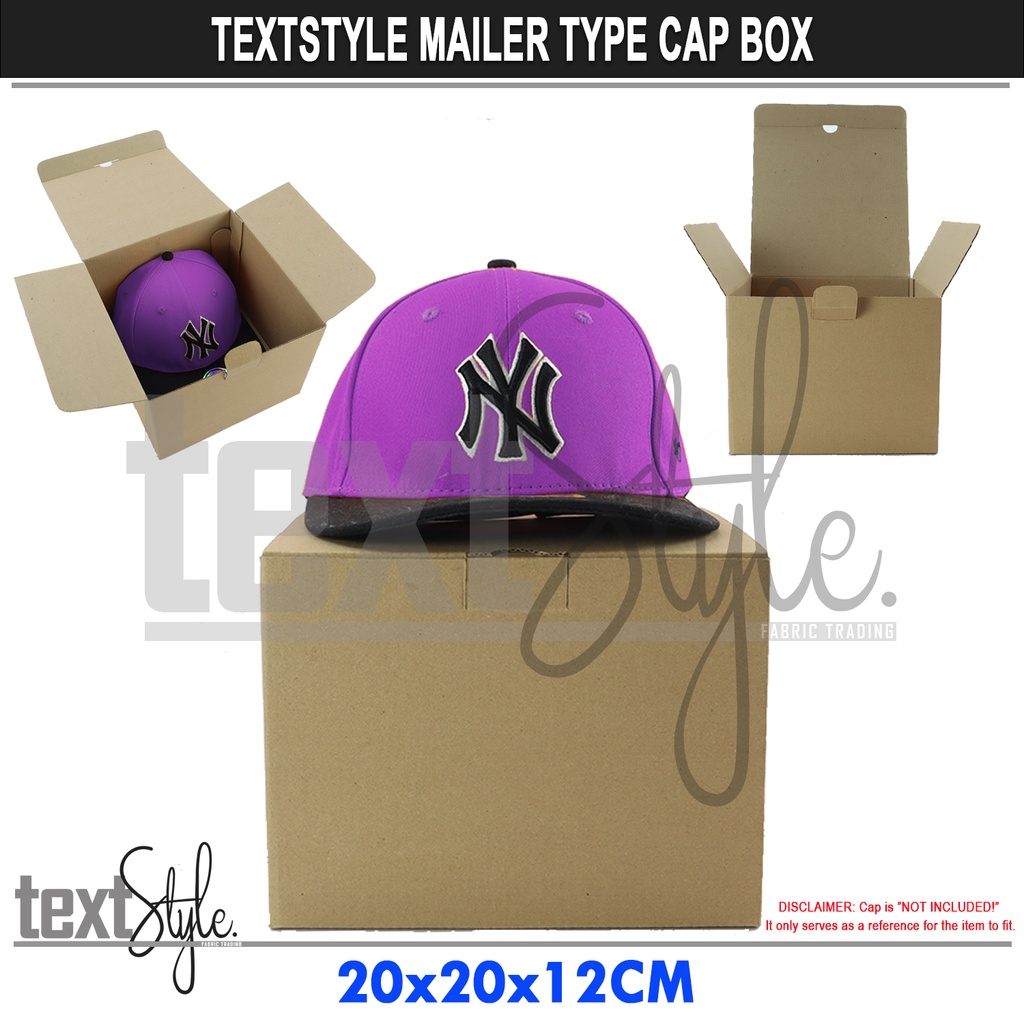 Textstyle Snap Lock Type Corrugated Box Hat Cap Shipping Box Cap ...