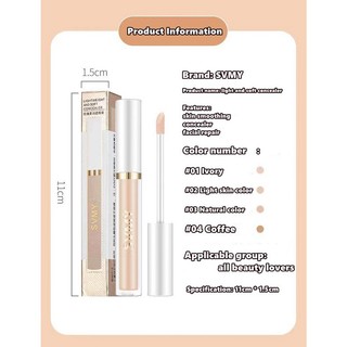 SVMY Liquid Concealer Full Cover Flawless Covers Dark Circles Makeup ...