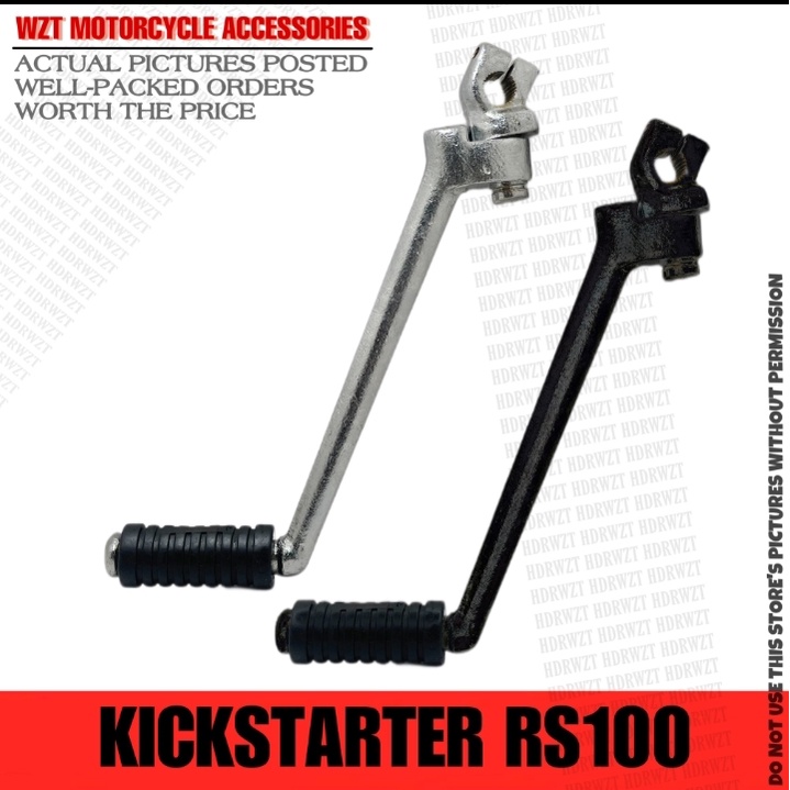 WZT YAMAHA RS100 KICK STARTER PEDAL FOR MOTORCYCLE ACCESSORIES | Shopee ...