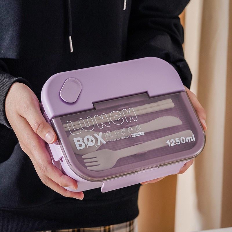 Sunny Student compartment lunch box Children's fruit lunch box can be ...