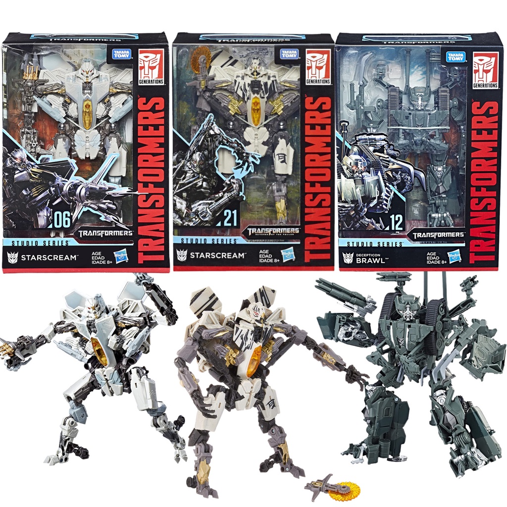 Hasbro Transformers Toys Studio Series Voyager Class Movie SS06 SS21 ...