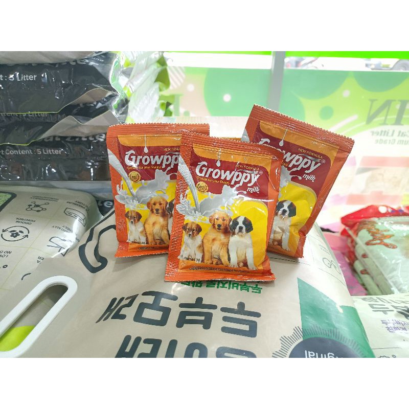 Growppy Dog Milk sachet 30g/ growpy milk | Shopee Philippines