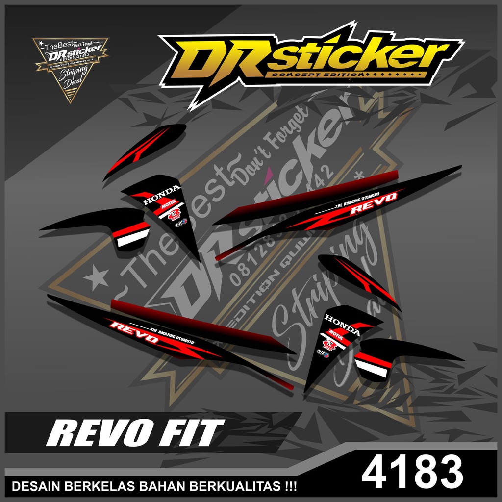 4183 Striping Sticker Revo Fit - Revo Fit Variation Trim Sticker ...