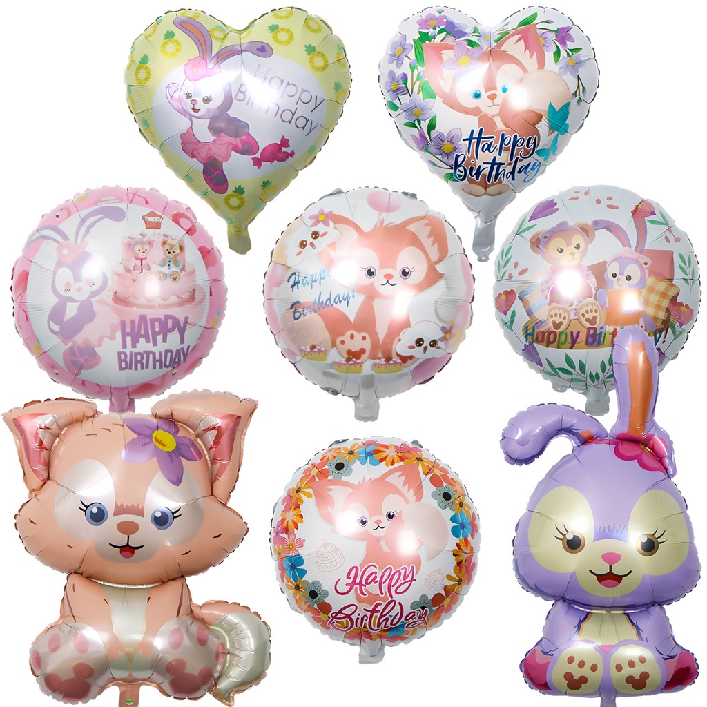Stellalou Linabell Foil Balloon Girls Toys Birthday Party Home
