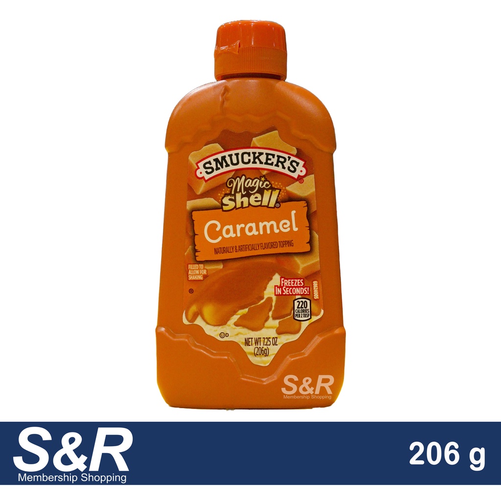 Smucker's Magic Shell Caramel Flavored Topping 206g | Shopee Philippines