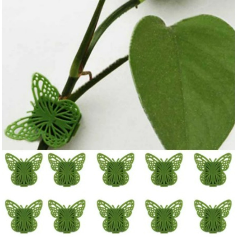 Butterfly Shape Plant Retainer / Climbing Wall Fixture Sticky Hook ...