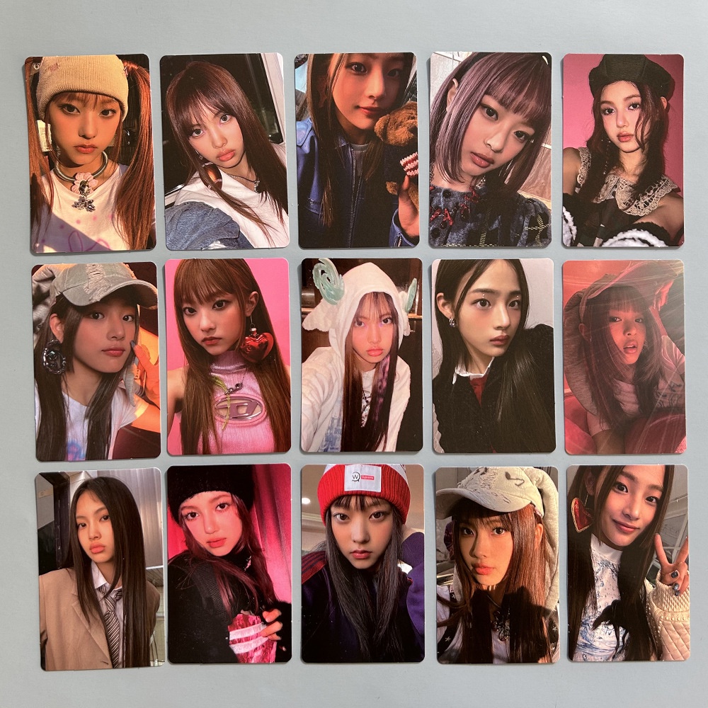 New Jeans Photocards OMG Album Cards Newjeans Random Photo Cards HYEIN ...