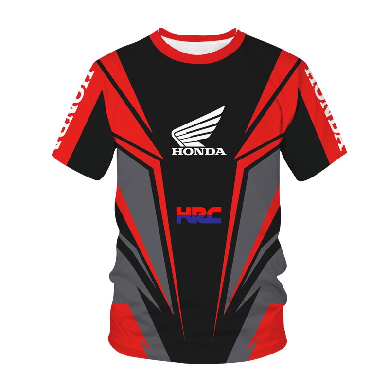 Honda HRC Racing Car 3D Print Fashion Men Women Sports Casual Round ...