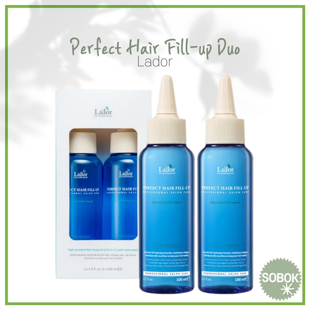 [Lador] Perfect Hair Fill-up Duo 100ml+100ml or 100ml / Whipped Cream ...