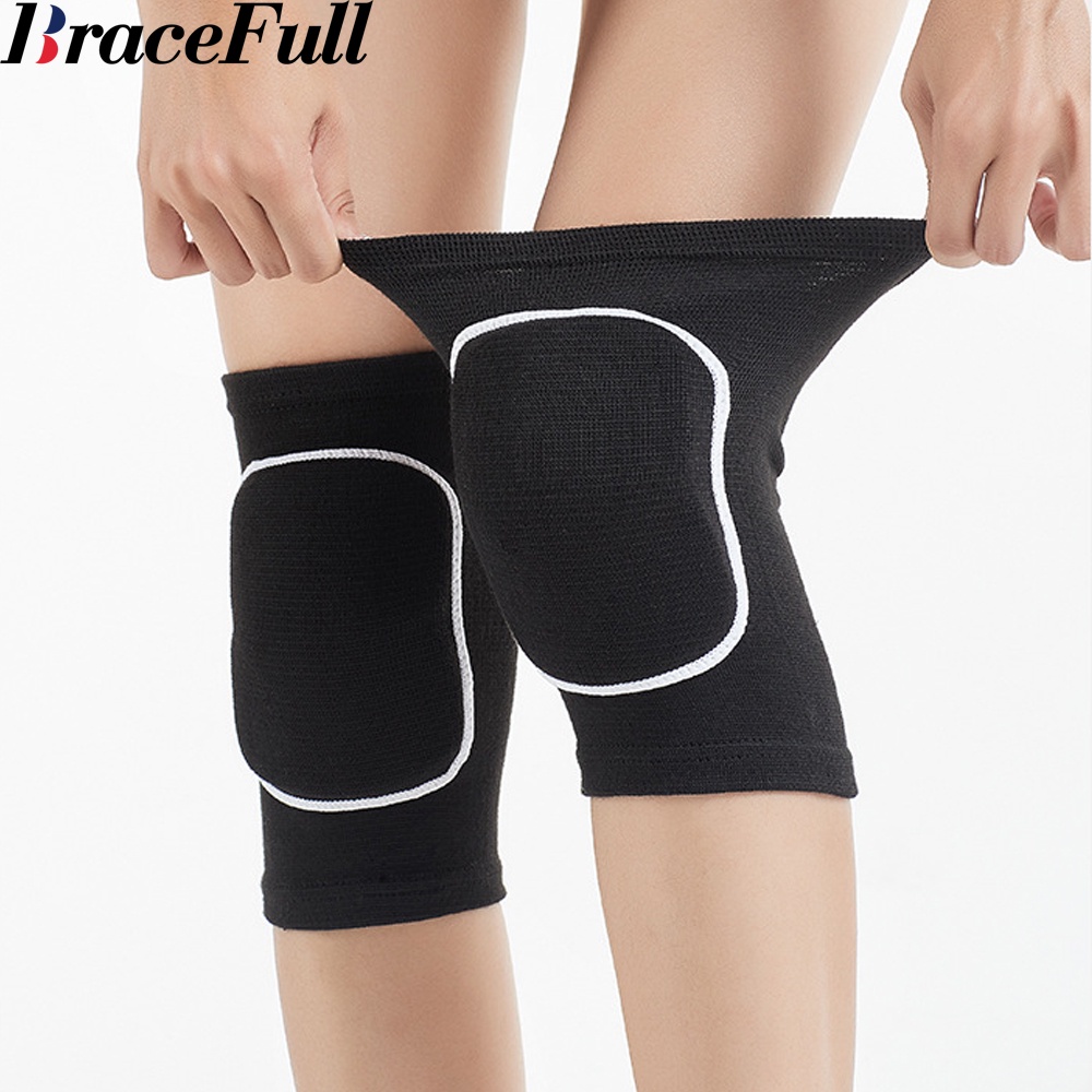 2Pcs/Pair Non-Slip Knee Brace Soft Knee Pads Breathable Knee ...