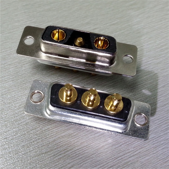 D-SUB High Current 3V3 Straight Plug Female Socket Heavy Load Connector ...