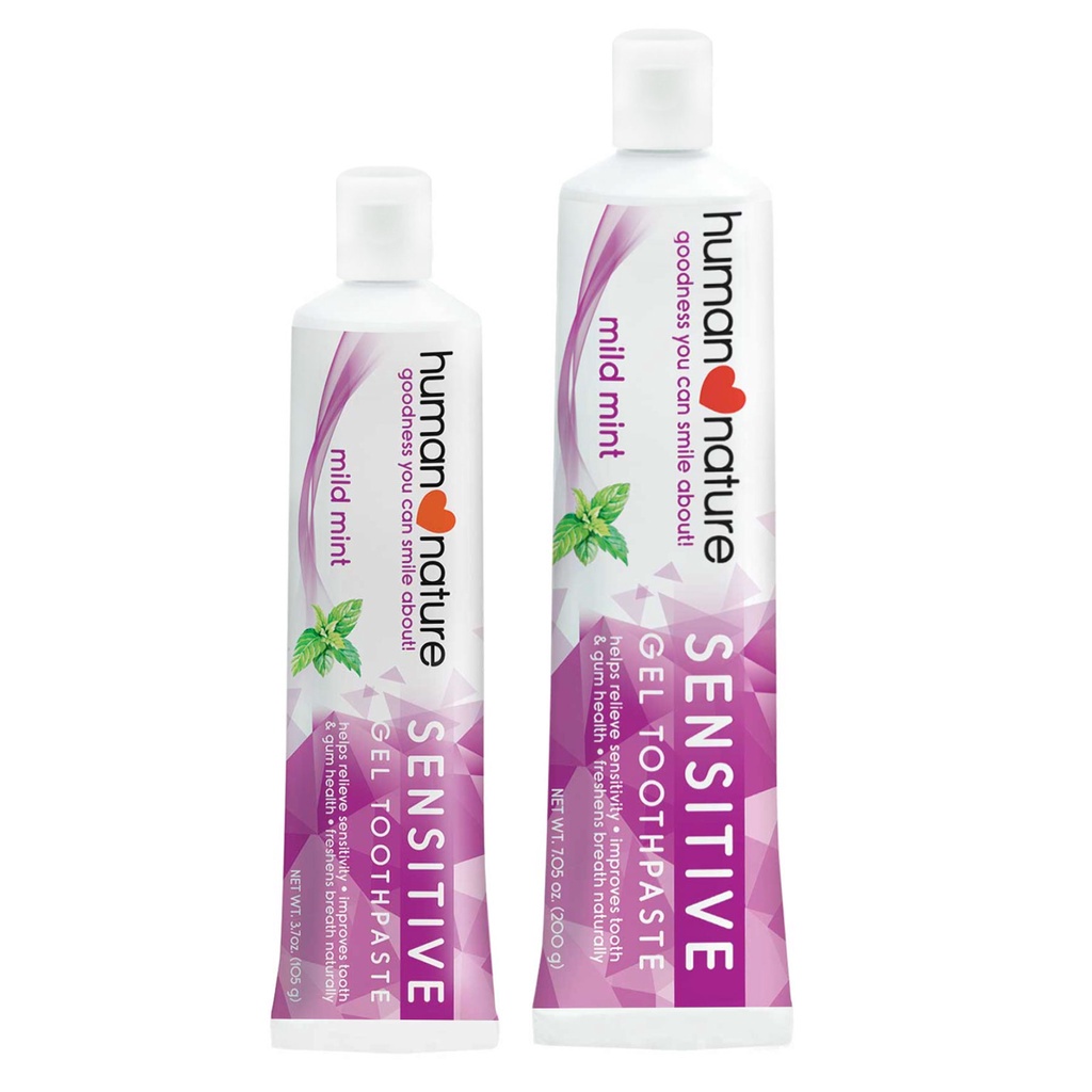 Human Nature Sensitive Gel Toothpaste | Shopee Philippines
