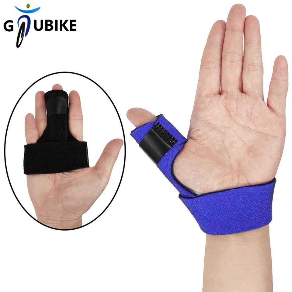 GTUBIKE One Piece Trigger Finger Splint Brace Middle Pinky Pointer ...