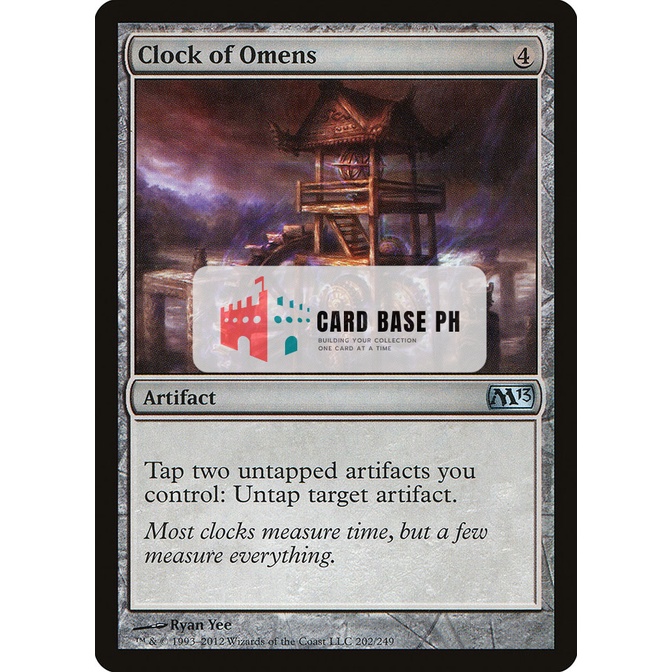 Clock of Omens - Magic the Gathering Trading Card | Shopee Philippines
