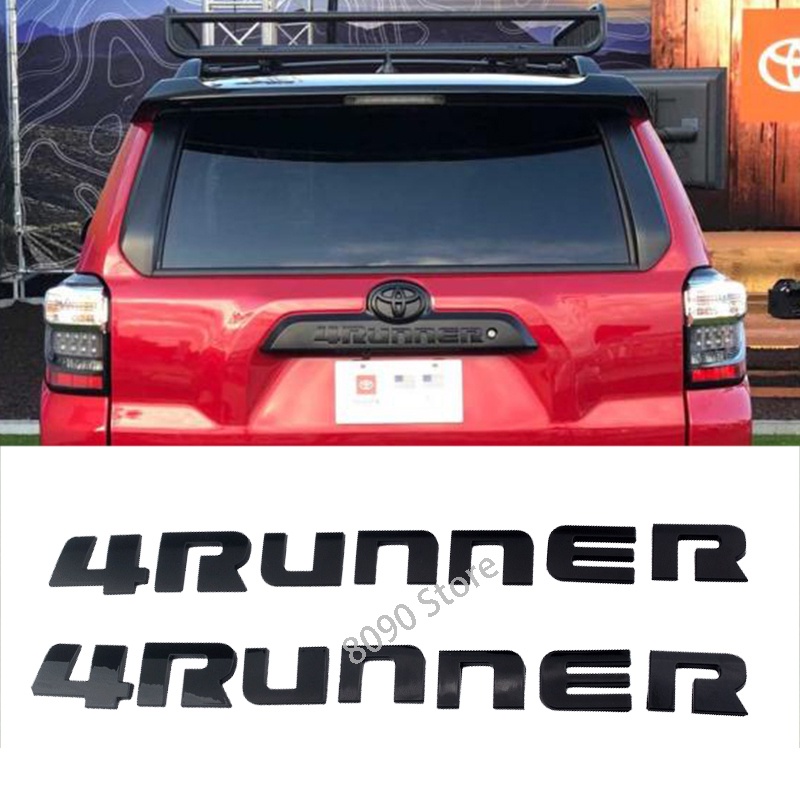 Car Rear Emblem Sticker Auto Trunk Decorative Badge Decal for Toyota ...