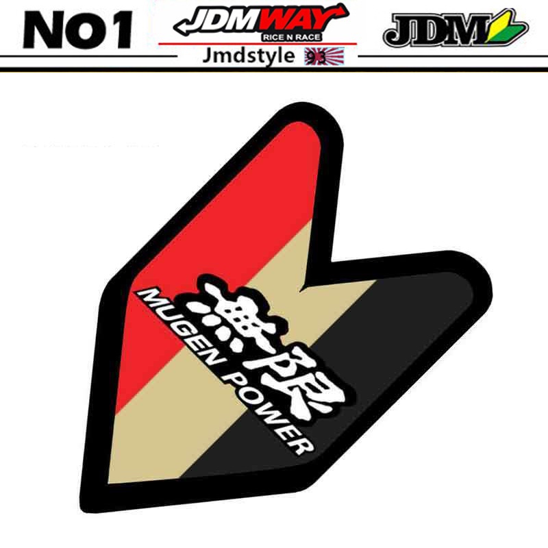 JDM Leaf S tickers Mugen Power JDM NSX FIT Accord S2000 CIVIC Auto Car ...