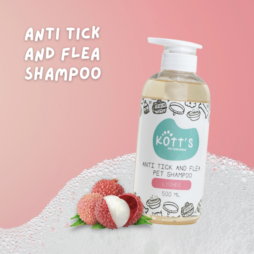 Kott's Galleria Anti-Tick and Flea Shampoo 500ml | Shopee Philippines