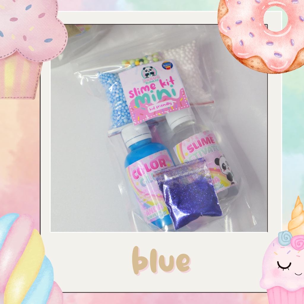 SLIME KIT MINI SLIME KIT by PANDA SLIMES PH SLIME PANDA | Shopee ...