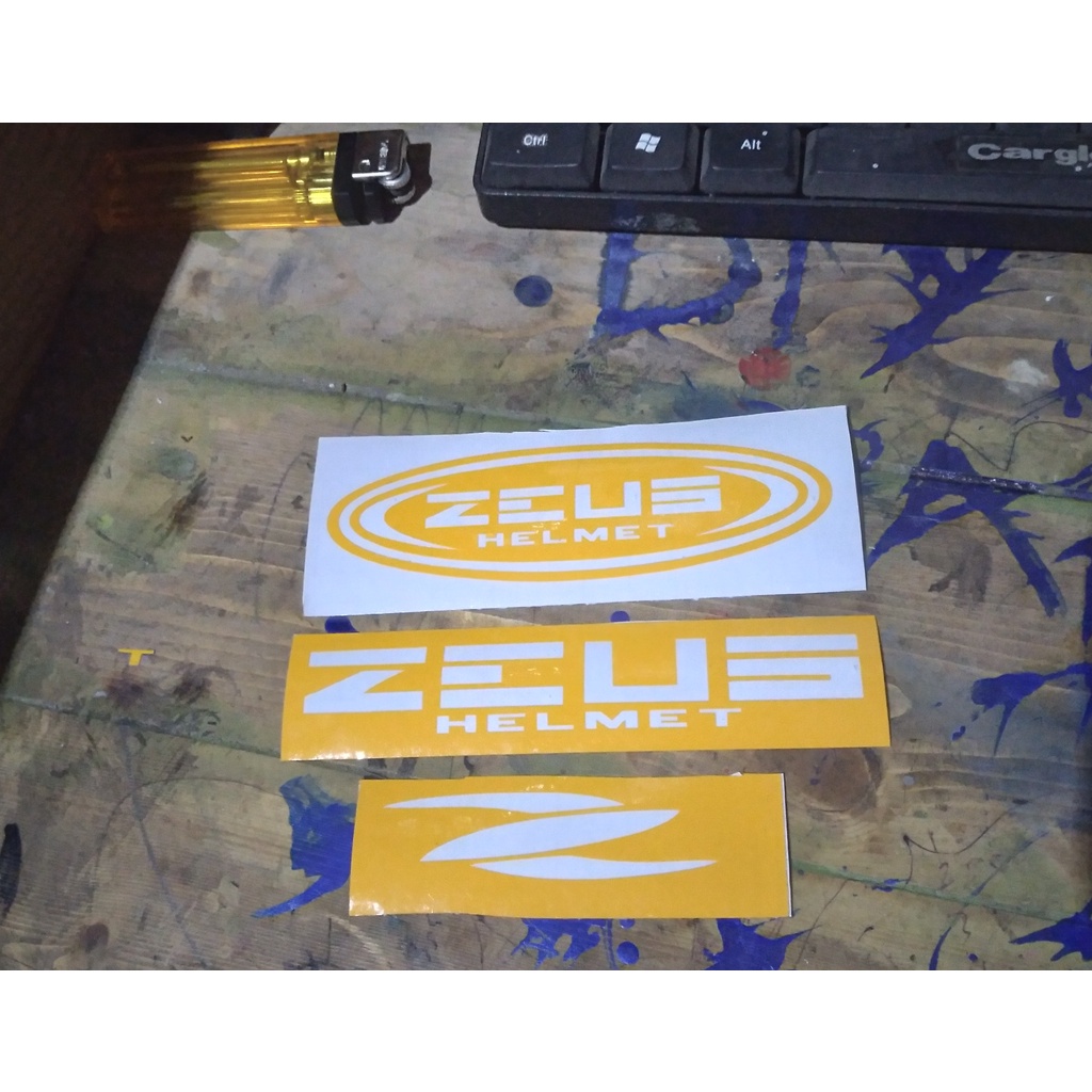 Zeus Helmet logo Cutting Sticker airbrus logo | Shopee Philippines