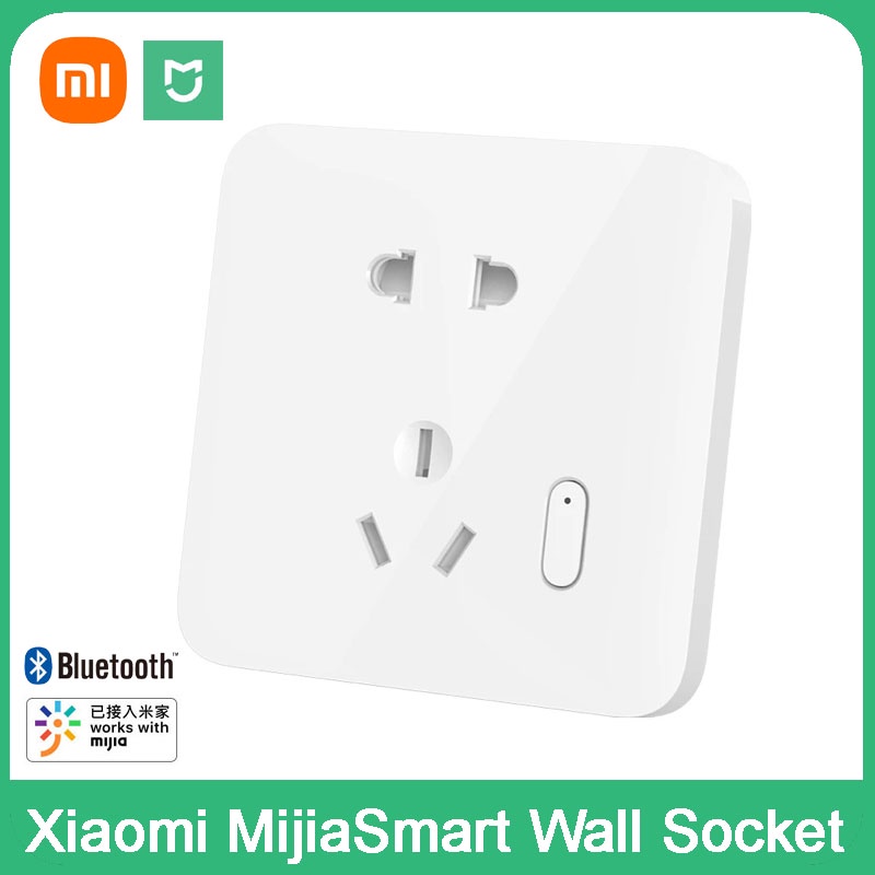 Xiaomi mi mijia Smart Wall Socket Wireless Smart Plug 10A 250V Xiaoai ...