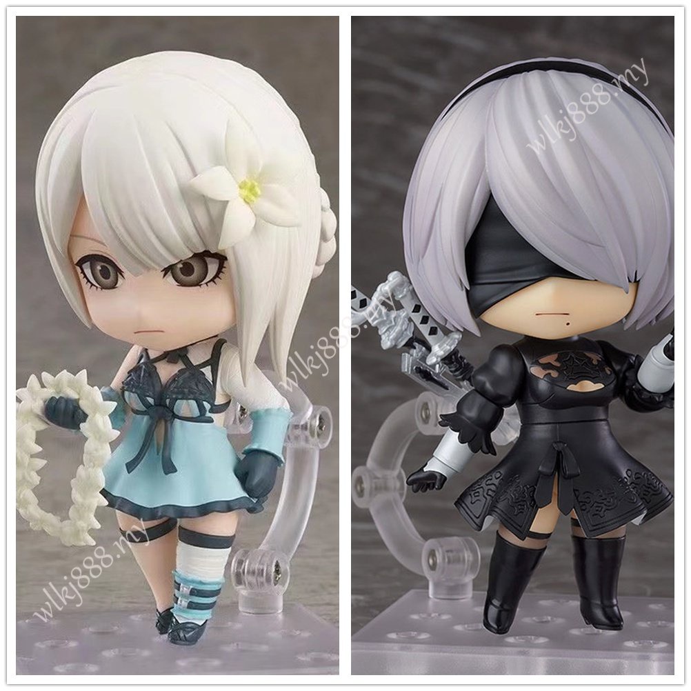 Nendoroid NieR:Automata Kaine 1705 YoRHa 2B 1475 Change Face Articulado ...