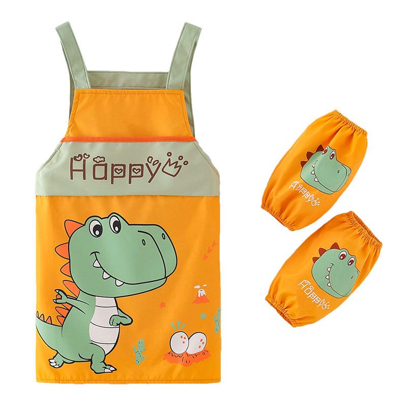 Cartoon Apron Personalized Waterproof Apron Kids Art Apron Portable ...