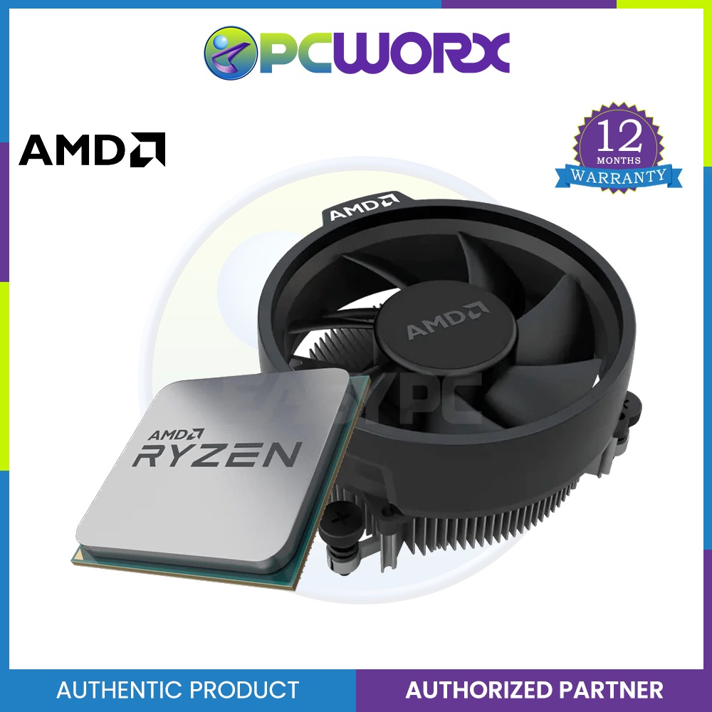 AMD Ryzen™ 3 4100 4-Core, 8-Thread Unlocked Desktop Processor with ...