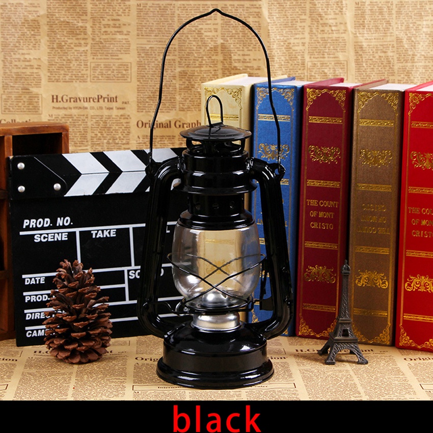 Portable Retro Kerosene Lamp Outdoor Camping Kerosene Lantern Interior ...