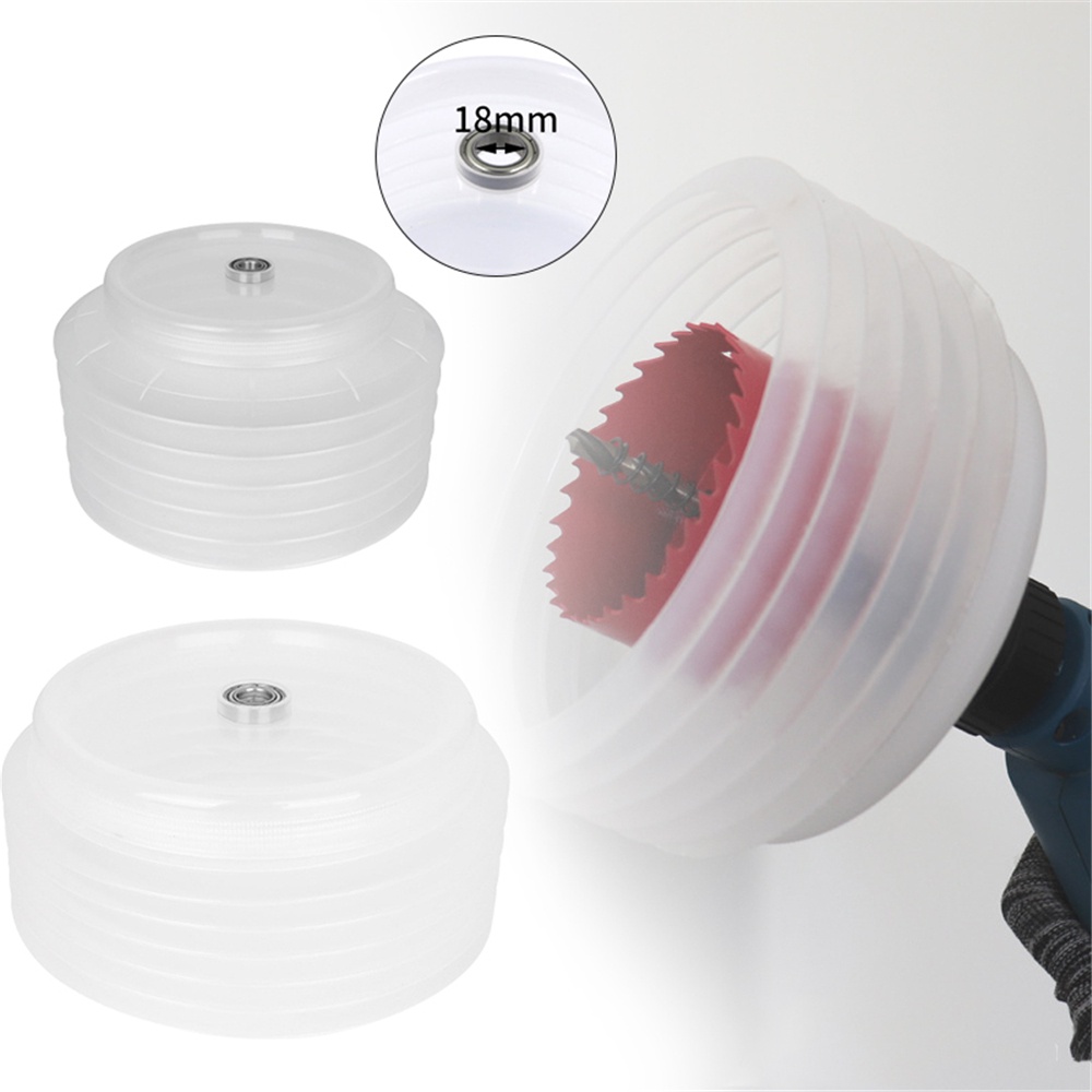 Downlight Hole Saw Dust Cover Metal Drill Dust Collector Spotlight Dust ...