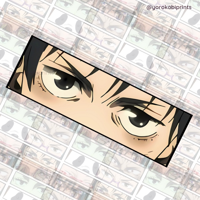 Jujutsu Kaisen - Eye Slap - Waterproof Laminated Vinyl Stickers for ...