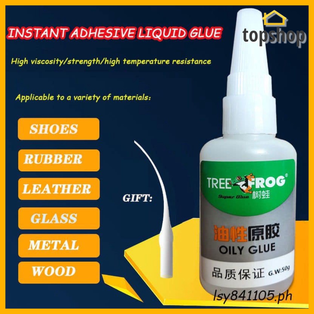 TOPSHOP Original TREE FROG 502 50g Strong Super Glue Liquid Universal ...