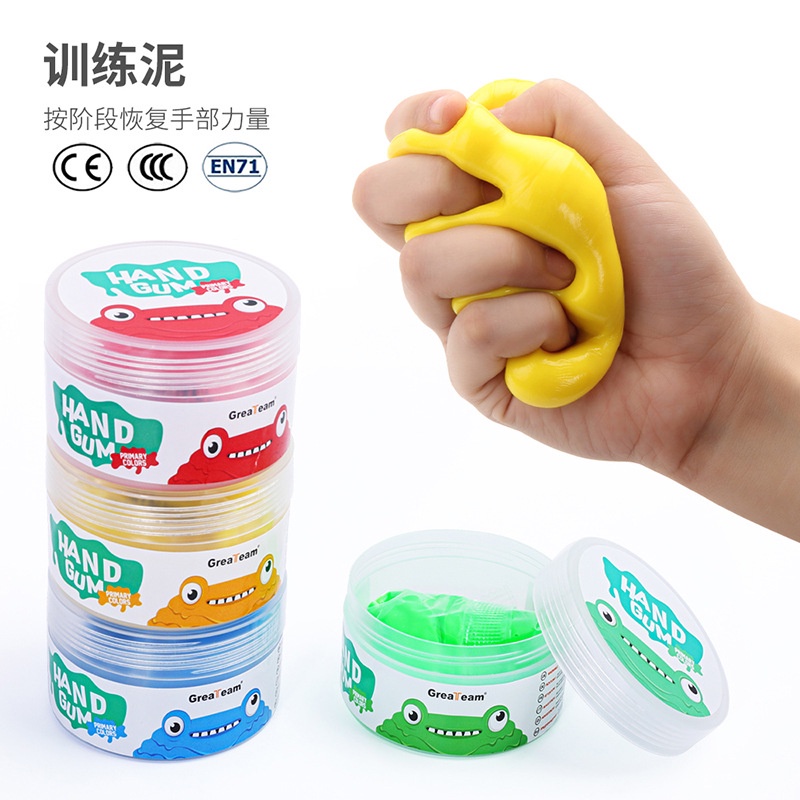 Hand gum smart slime Therapy Putty finger flexibility training mud ...