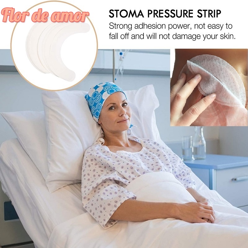 20pcs/set Portable Ostomy Care Fix Tape Spunlaced Tapes To Fix Your ...