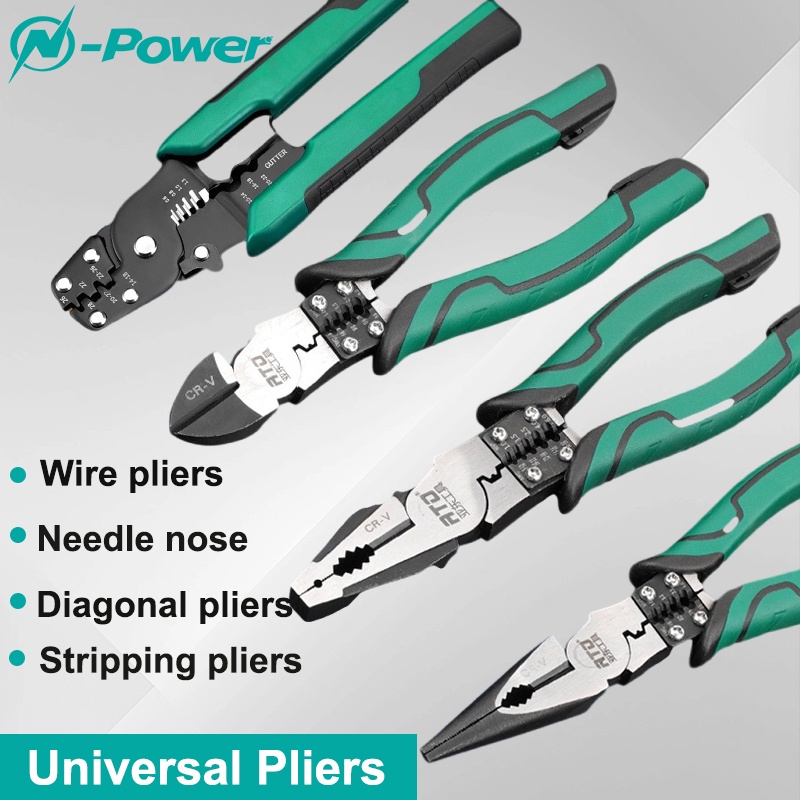 Multi-function Universal Pliers Professional Tools Wire Pliers Needle Nose Nipper/Stripping ...