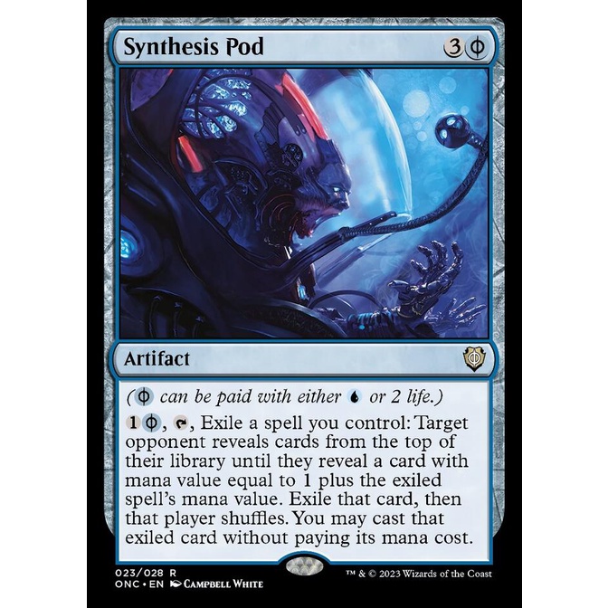 MTG - Synthesis Pod - NM R ONC | Shopee Philippines