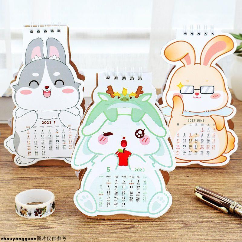 Cute Cartoon 2023 Desk Calendar | Shopee Philippines