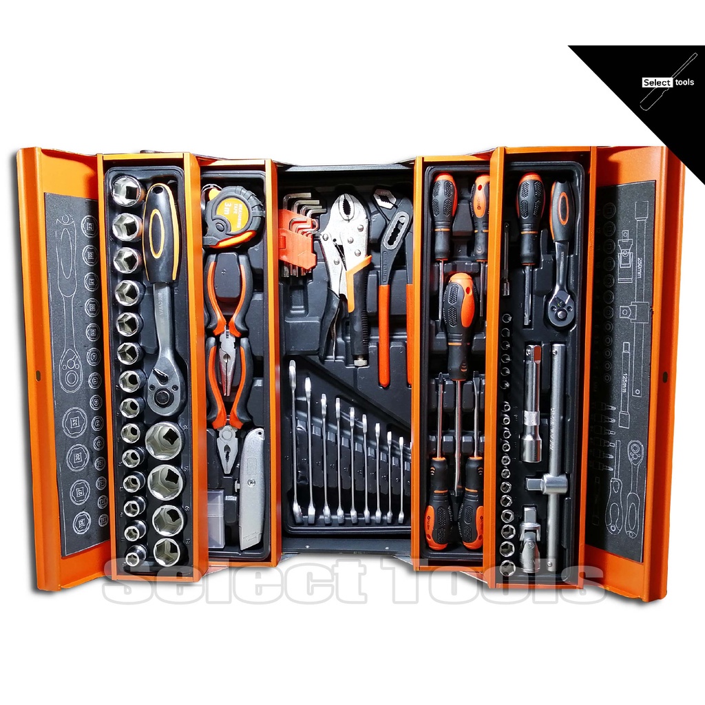 85 pcs Tool Set With Metal Box | Shopee Philippines