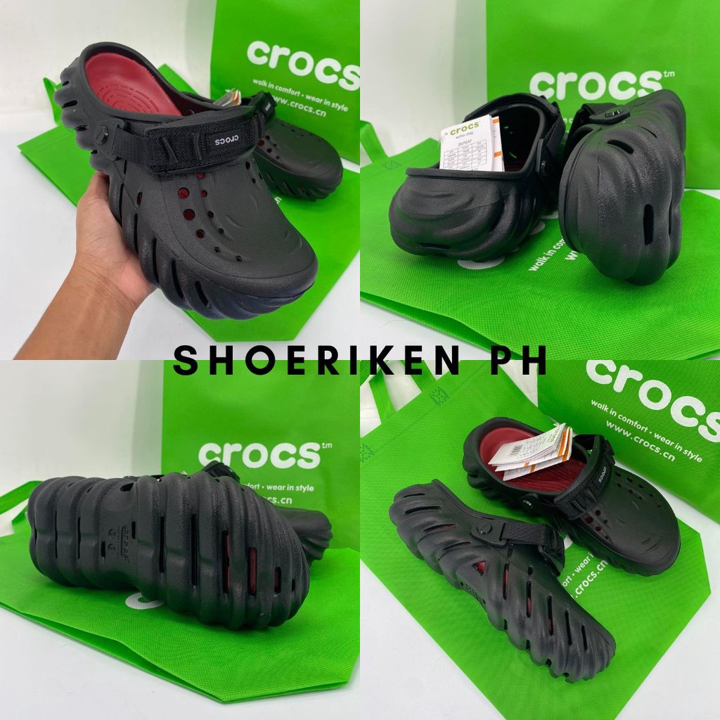 CROCS ECHO CLOGS FOR MEN AND WOMEN | Shopee Philippines