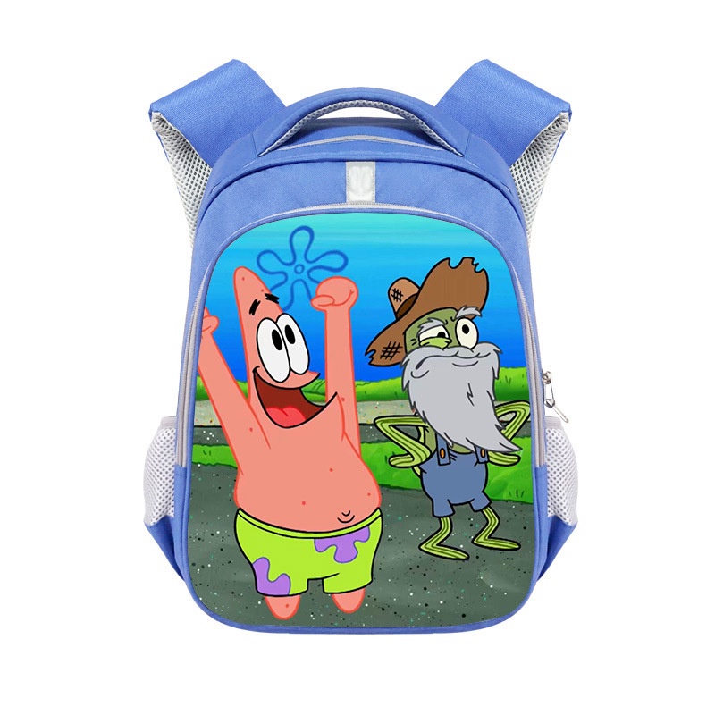 Xue SpongeBob SquarePants Patrick Star Backpack for kids Student Large ...