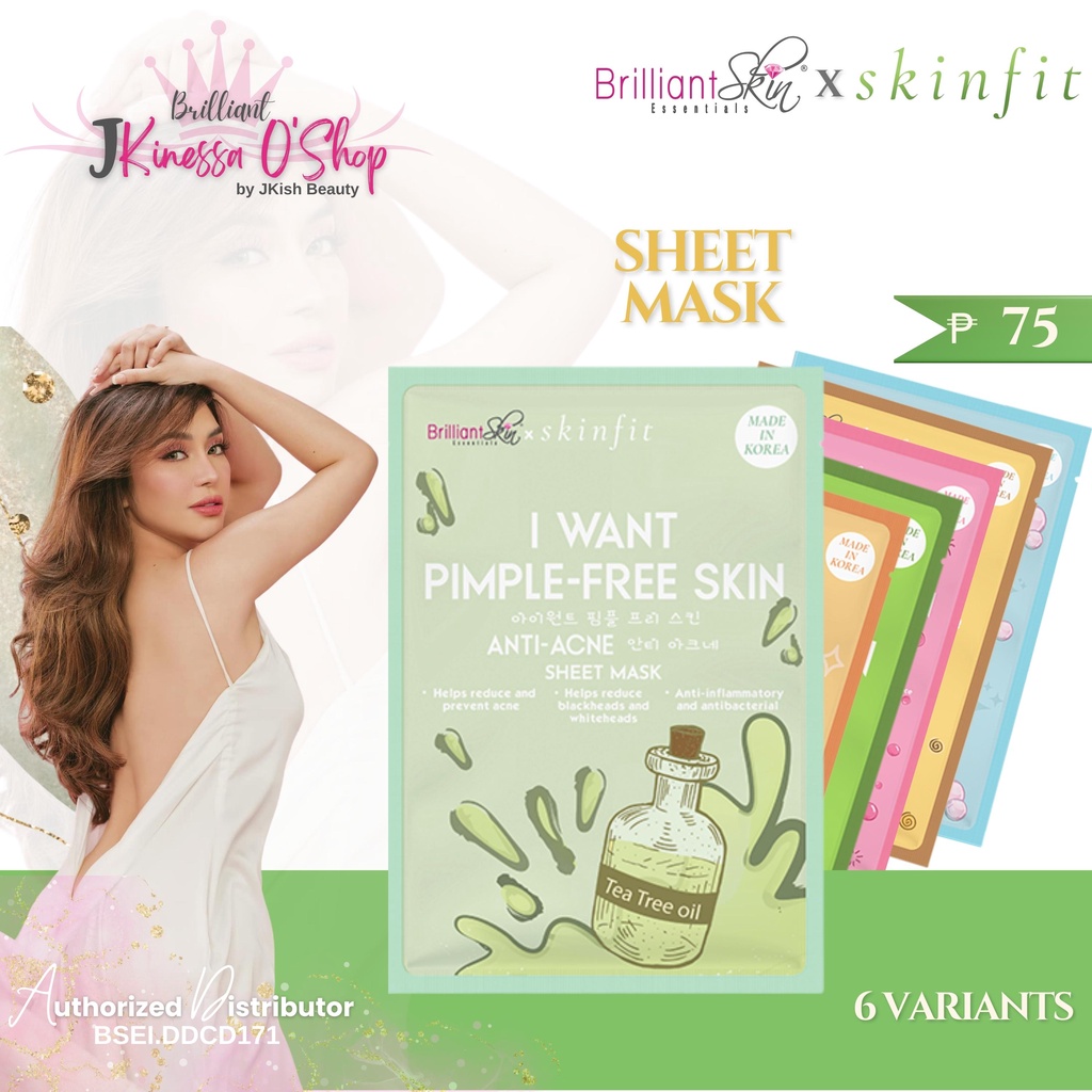 Skinfit Sheet Mask (1 Sachet) | Shopee Philippines