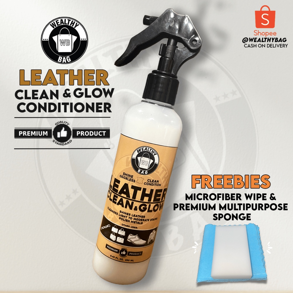 Premium Leather Clean&Glow Conditioner 50ml,100ml,250ml & Bundle Set ...