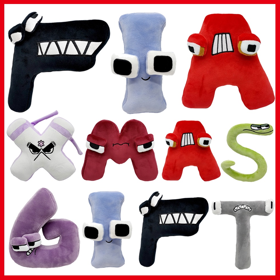 14-30cm Alphabet Lore Plush Toy Game A-Z Alphabet Lore But Are Stuffed ...