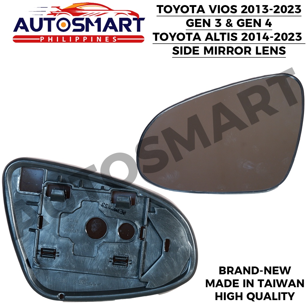 Toyota Vios 2013-2023 (Gen 3/Gen 4), Toyota Altis 2014-2023 Side Mirror ...